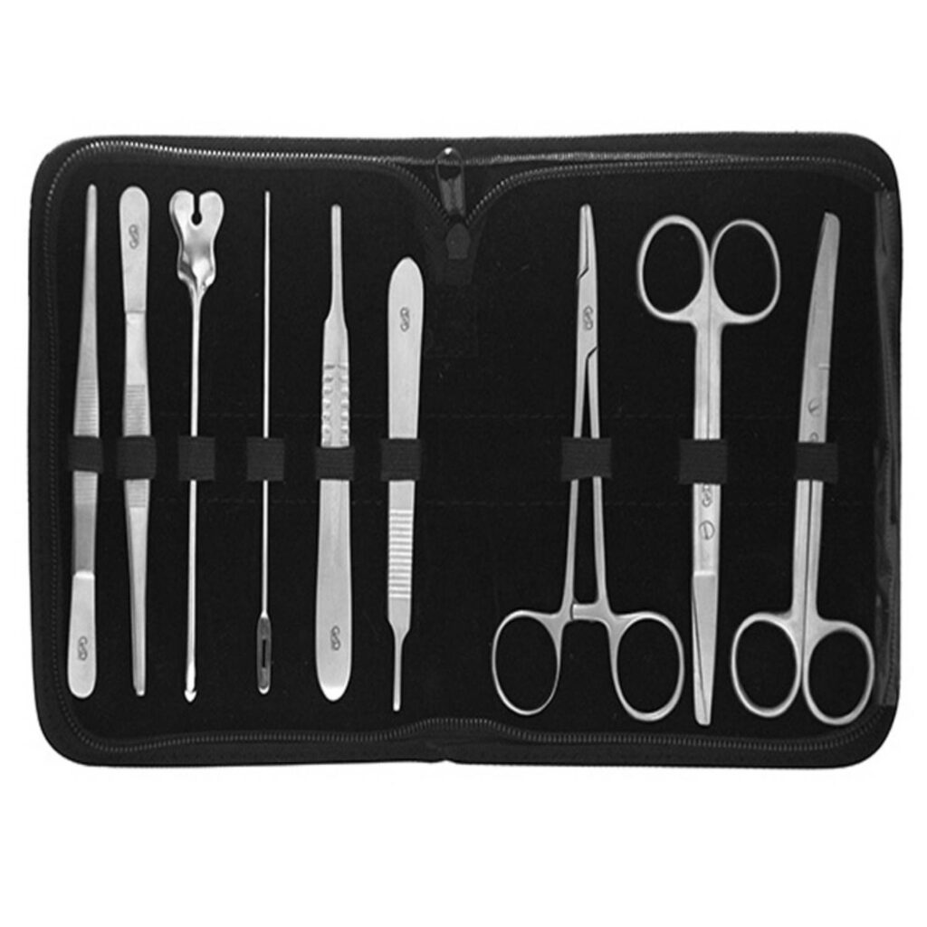Kit de Disección 9 Piezas GMD sistema disección acero inoxidable ...